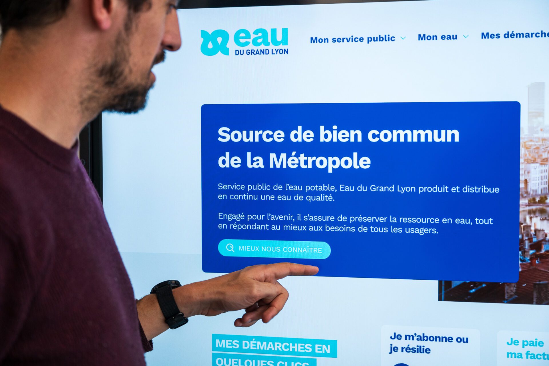 Eau Grand Lyon Espace Client